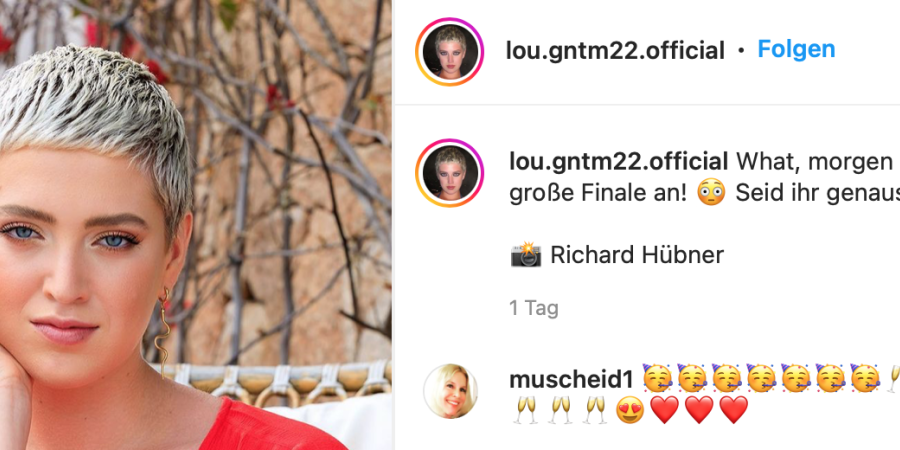 Lou-Anne gewinnt Germany's Next Topmodel 2022